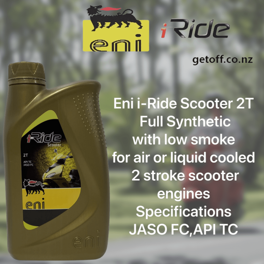 Eni i-Ride Racing 2T lubricant 1 Litre - Get Off My Moto
